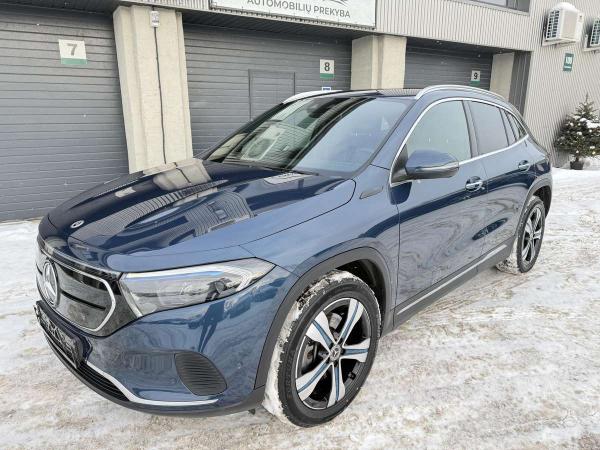 Zils Mercedes-Benz EQA 2022 Šauļi, ar dzinēja tilpumu 0.00 L un nobraukumu 141 tūkst. km par 24500 €, foto 1 vietnē AUTOMOTO.COM.LV
