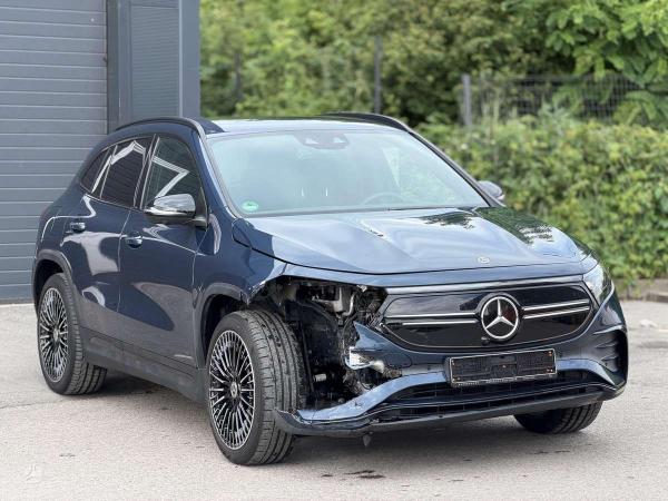 Blue Mercedes-Benz EQA 2023 in Kaunas, with an engine capacity of 0.00 L and mileage of 9 thousand km for 27350 €, photo 4 on AUTOMOTO.COM.LV