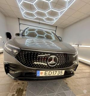 Pelēks Mercedes-Benz EQA 2021 Viļņa, ar dzinēja tilpumu 0.00 L un nobraukumu 26 tūkst. km par 32900 €, foto 6 vietnē AUTOMOTO.COM.LV
