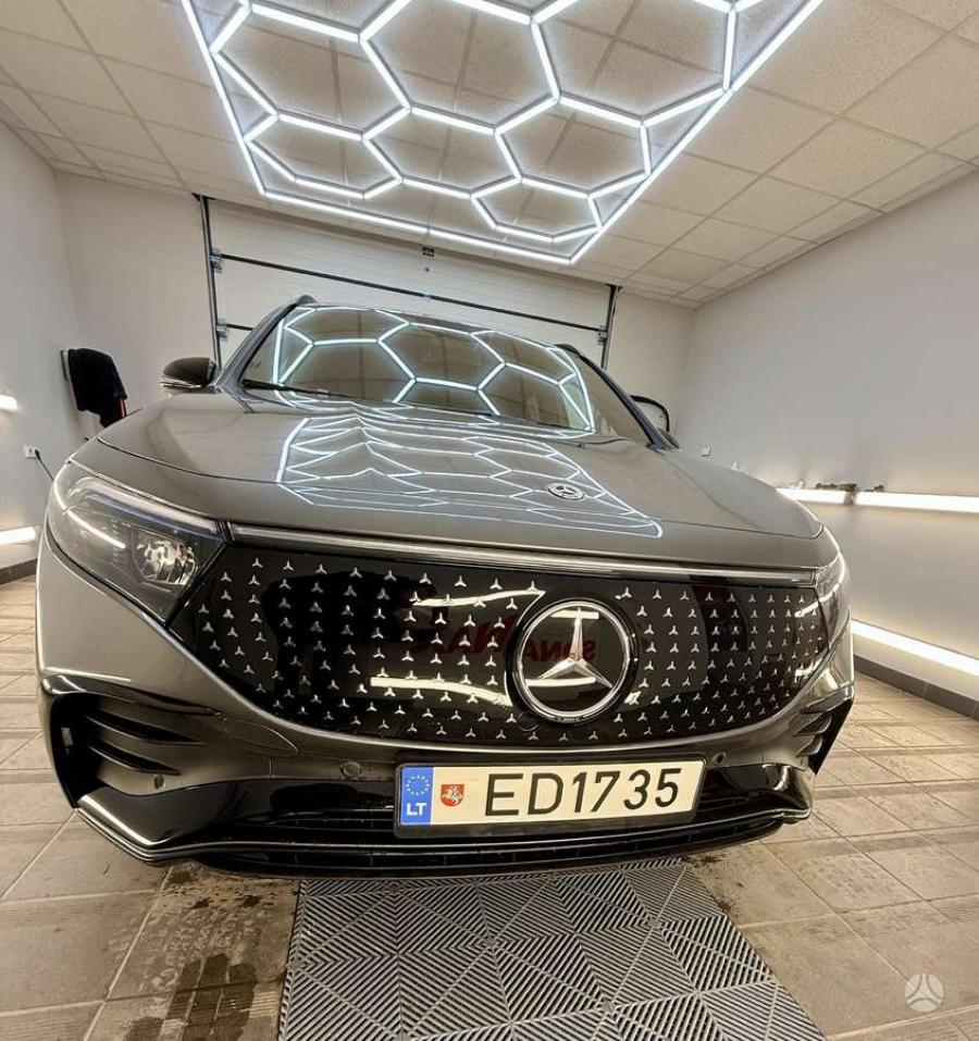 Pelēks Mercedes-Benz EQA 2021 Viļņa, ar dzinēja tilpumu 0.00 L un nobraukumu 26 tūkst. km par 32900 €, foto 6 vietnē AUTOMOTO.COM.LV