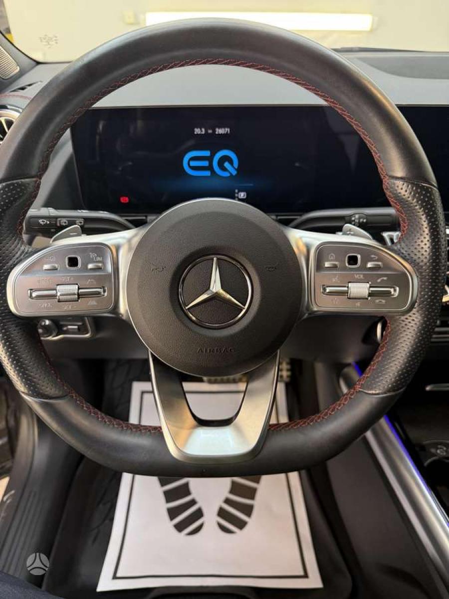 Pelēks Mercedes-Benz EQA 2021 Viļņa, ar dzinēja tilpumu 0.00 L un nobraukumu 26 tūkst. km par 32900 €, foto 13 vietnē AUTOMOTO.COM.LV