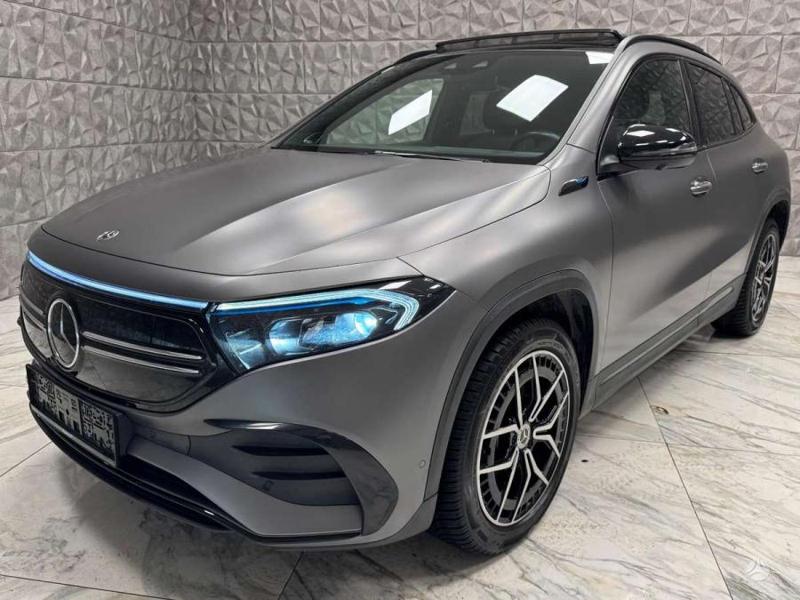 Pelēks Mercedes-Benz EQA 2021 Kauņa, ar dzinēja tilpumu 0.00 L un nobraukumu 70 tūkst. km par 22999 €, foto 4 vietnē AUTOMOTO.COM.LV