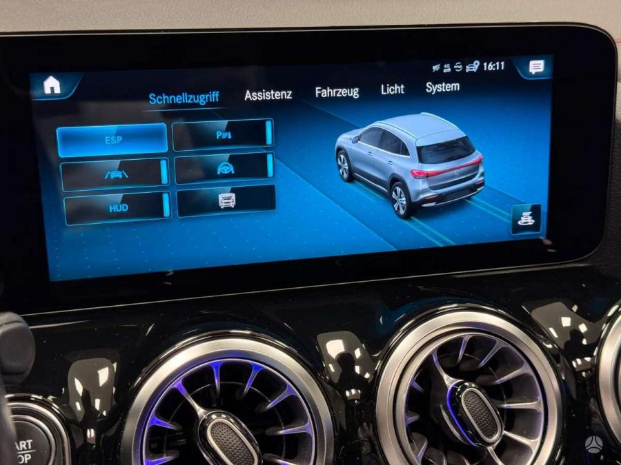 Pelēks Mercedes-Benz EQA 2021 Kauņa, ar dzinēja tilpumu 0.00 L un nobraukumu 70 tūkst. km par 22999 €, foto 14 vietnē AUTOMOTO.COM.LV