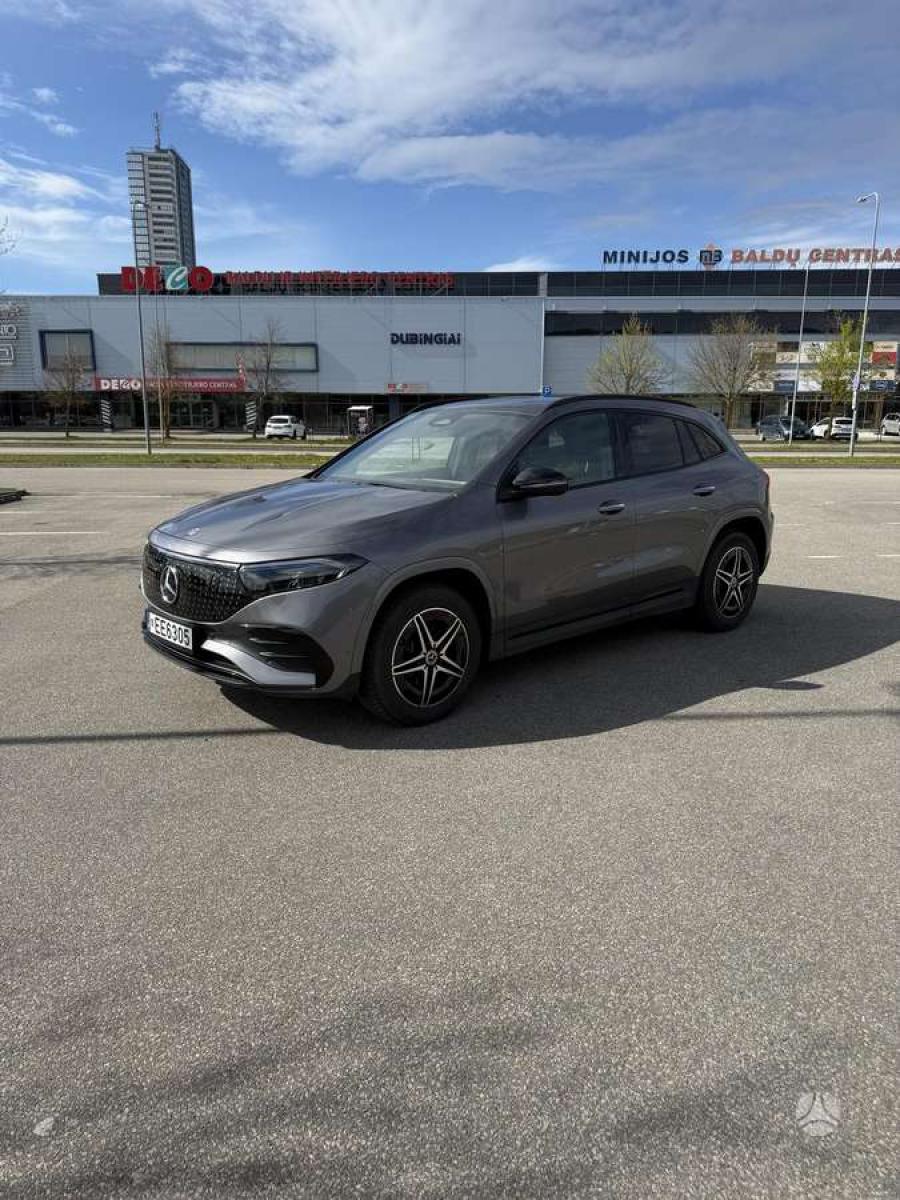 Pelēks Mercedes-Benz EQA 2025 Klaipėda, ar dzinēja tilpumu 0.00 L un nobraukumu 18 tūkst. km par 41000 €, foto 3 vietnē AUTOMOTO.COM.LV