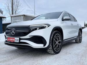 White Mercedes-Benz EQA 2023 in Vilnius, with an engine capacity of 0.00 L and mileage of 29 thousand km for 33500 €, photo 2 on AUTOMOTO.COM.LV