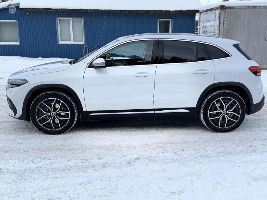 White Mercedes-Benz EQA 2023 in Vilnius, with an engine capacity of 0.00 L and mileage of 29 thousand km for 33500 €, photo 13 on AUTOMOTO.COM.LV