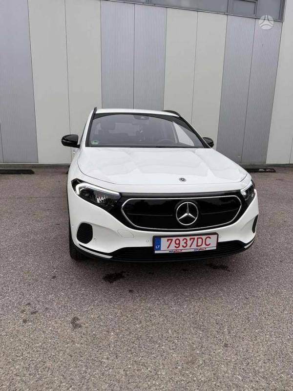 Balts Mercedes-Benz EQA 2023 Kauņa, ar dzinēja tilpumu 0.00 L un nobraukumu 34 tūkst. km par 27000 €, foto 1 vietnē AUTOMOTO.COM.LV