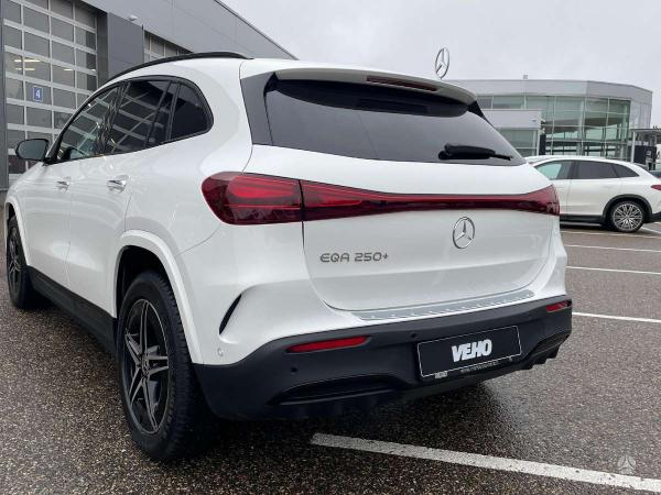 White Mercedes-Benz EQA 2025 in Vilnius, with an engine capacity of 0.00 L and mileage of 5 thousand km for 49990 €, photo 10 on AUTOMOTO.COM.LV