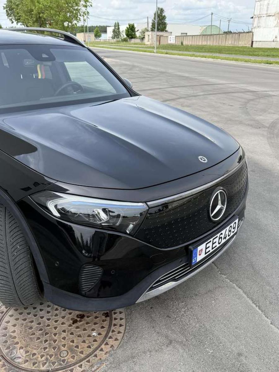 Melns Mercedes-Benz EQB 2024 Mažeikiai, ar dzinēja tilpumu 0.00 L un nobraukumu 30 tūkst. km par 34900 €, foto 4 vietnē AUTOMOTO.COM.LV
