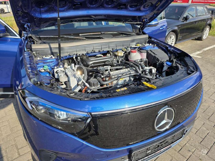 Blue Mercedes-Benz EQB 2024 in Vilnius, with an engine capacity of 0.00 L and mileage of 9 thousand km for 28500 €, photo 10 on AUTOMOTO.COM.LV