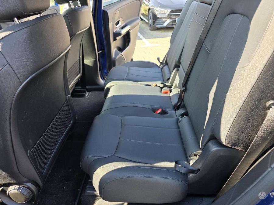 Blue Mercedes-Benz EQB 2024 in Vilnius, with an engine capacity of 0.00 L and mileage of 9 thousand km for 28500 €, photo 13 on AUTOMOTO.COM.LV