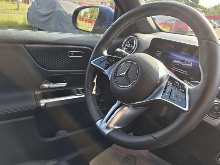 Blue Mercedes-Benz EQB 2024 in Vilnius, with an engine capacity of 0.00 L and mileage of 9 thousand km for 28500 €, photo 18 on AUTOMOTO.COM.LV