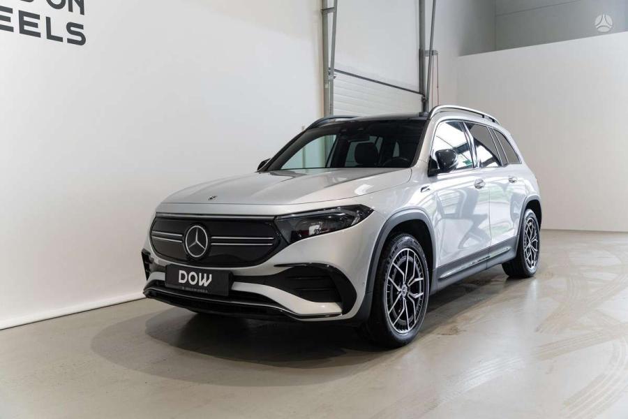 Grey Mercedes-Benz EQB 2022 in Vilnius, with an engine capacity of 0.00 L and mileage of 82 thousand km for 28990 €, photo 3 on AUTOMOTO.COM.LV