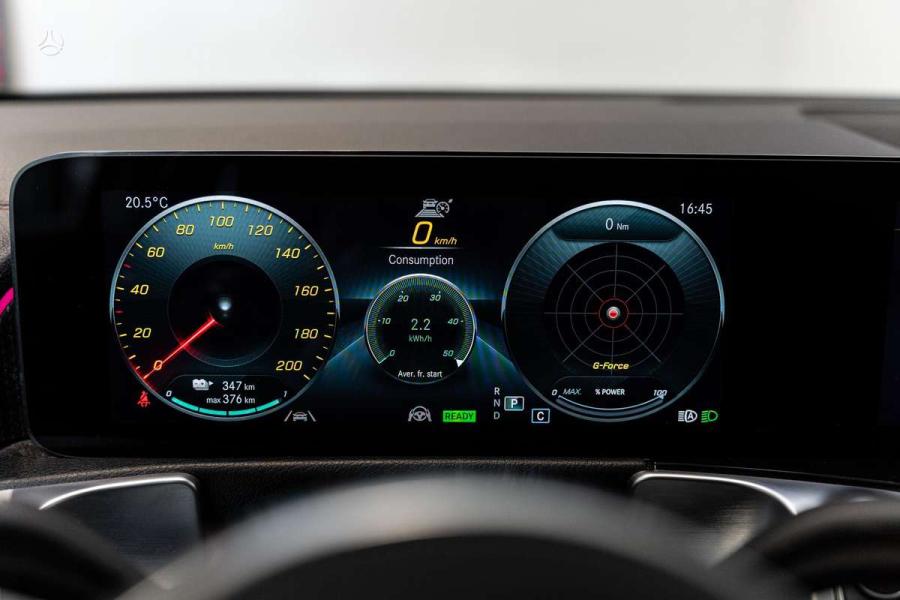 Grey Mercedes-Benz EQB 2022 in Vilnius, with an engine capacity of 0.00 L and mileage of 82 thousand km for 28990 €, photo 37 on AUTOMOTO.COM.LV