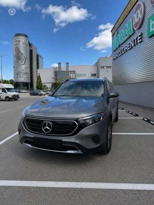 Pelēks Mercedes-Benz EQB 2023 Kauņa, ar dzinēja tilpumu 0.00 L un nobraukumu 24 tūkst. km par 29500 €, foto  vietnē AUTOMOTO.COM.LV