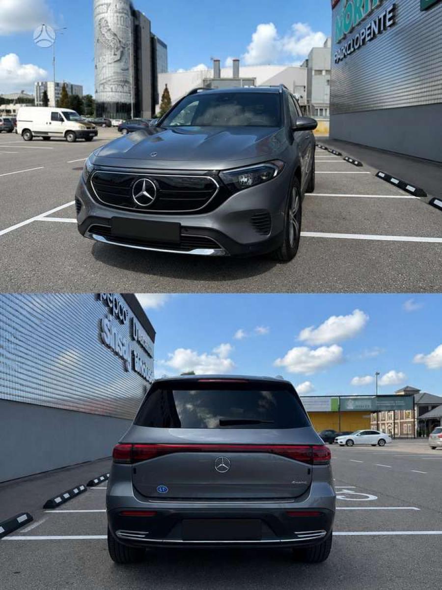 Pelēks Mercedes-Benz EQB 2023 Kauņa, ar dzinēja tilpumu 0.00 L un nobraukumu 24 tūkst. km par 29500 €, foto 5 vietnē AUTOMOTO.COM.LV