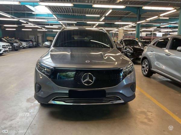 Pelēks Mercedes-Benz EQB 2025 Viļņa, ar dzinēja tilpumu 0.00 L un nobraukumu 45 tūkst. km par 44190 €, foto 2 vietnē AUTOMOTO.COM.LV
