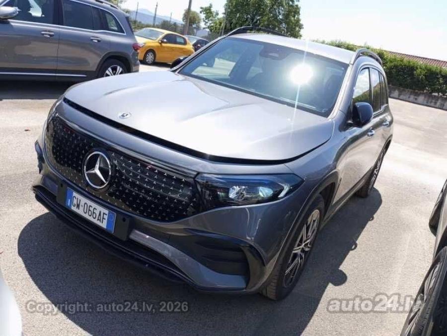 Grey Mercedes-Benz EQB 2024 in Tallinn, with an engine capacity of 0.00 L and mileage of 28 thousand km for 36900 €, photo 1 on AUTOMOTO.COM.LV