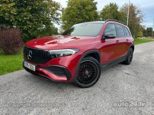 Red Mercedes-Benz EQB 2025 in Tallinn, with an engine capacity of 0.00 L and mileage of 36 thousand km for 42990 €, photo  on AUTOMOTO.COM.LV