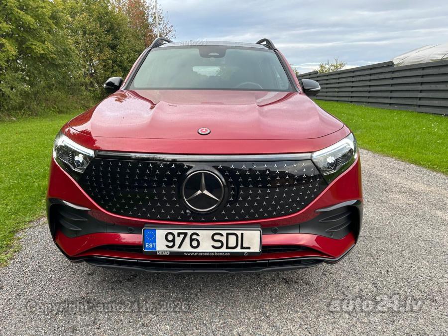 Sarkans Mercedes-Benz EQB 2025 Tallina, ar dzinēja tilpumu 0.00 L un nobraukumu 36 tūkst. km par 42990 €, foto 3 vietnē AUTOMOTO.COM.LV