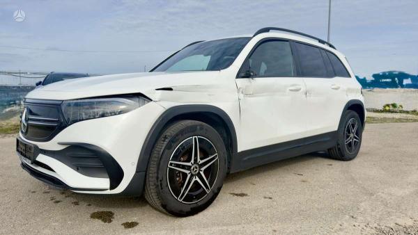 White Mercedes-Benz EQB 2023 in Siauliai, with an engine capacity of 0.00 L and mileage of 94 thousand km for 22350 €, photo 1 on AUTOMOTO.COM.LV