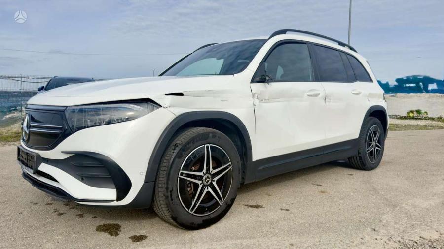 Balts Mercedes-Benz EQB 2023 Šauļi, ar dzinēja tilpumu 0.00 L un nobraukumu 94 tūkst. km par 22350 €, foto 1 vietnē AUTOMOTO.COM.LV