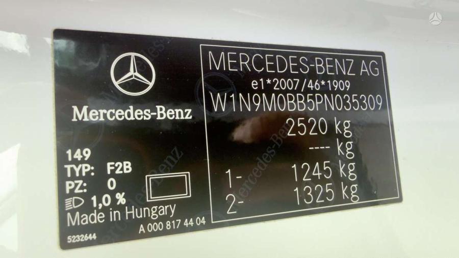 Balts Mercedes-Benz EQB 2023 Šauļi, ar dzinēja tilpumu 0.00 L un nobraukumu 94 tūkst. km par 22350 €, foto 43 vietnē AUTOMOTO.COM.LV