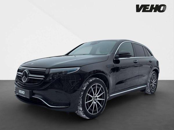 Black Mercedes-Benz EQC 2020 in Vilnius, with an engine capacity of 0.00 L and mileage of 95 thousand km for 31900 €, photo 1 on AUTOMOTO.COM.LV