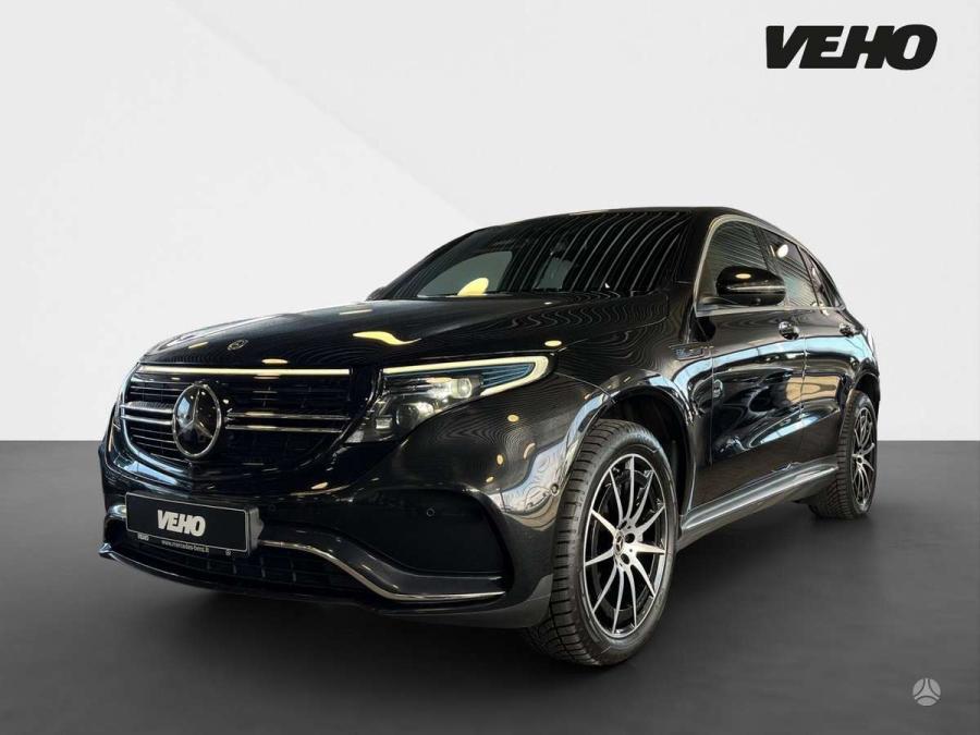 Black Mercedes-Benz EQC 2020 in Kaunas, with an engine capacity of 0.00 L and mileage of 114 thousand km for 29999 €, photo 1 on AUTOMOTO.COM.LV