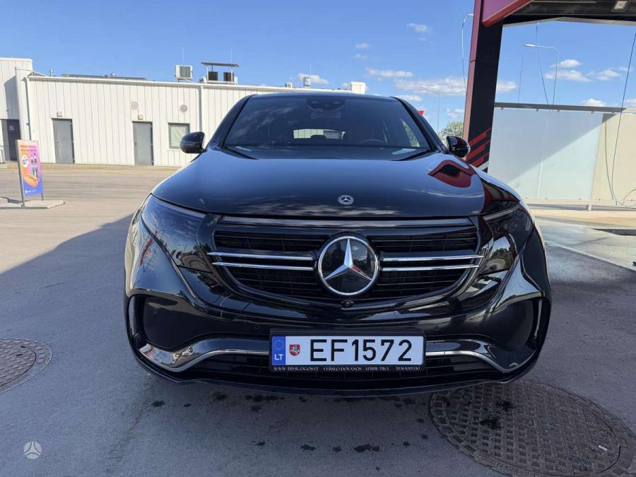 Melns Mercedes-Benz EQC 2020 Šauļi, ar dzinēja tilpumu 0.00 L un nobraukumu 183 tūkst. km par 26900 €, foto 1 vietnē AUTOMOTO.COM.LV