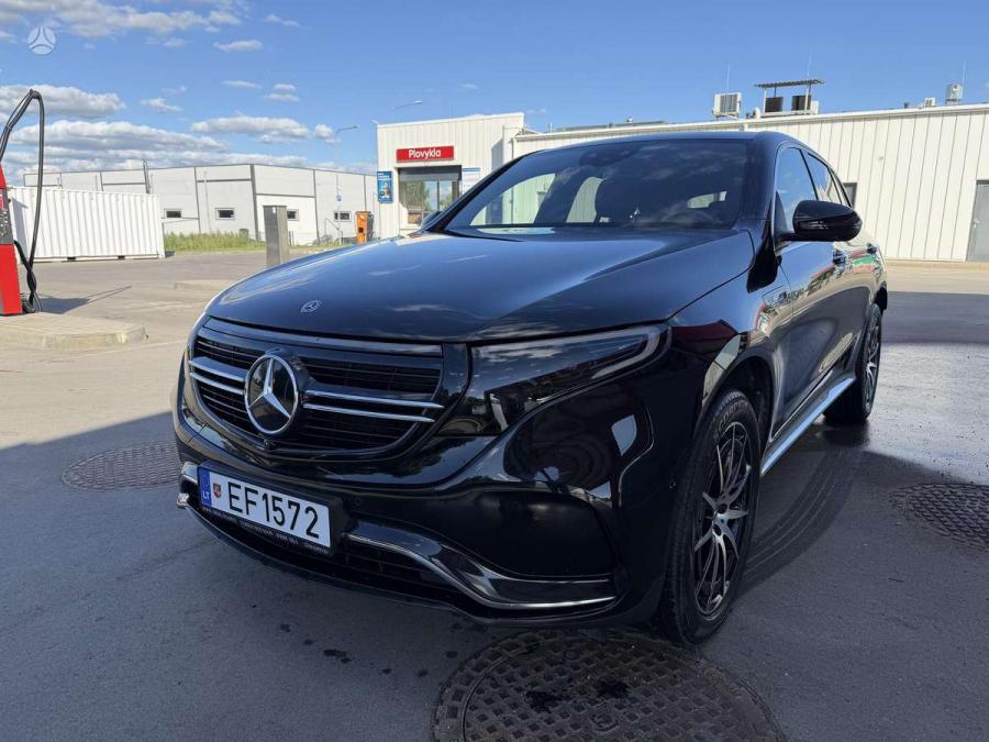 Melns Mercedes-Benz EQC 2020 Šauļi, ar dzinēja tilpumu 0.00 L un nobraukumu 183 tūkst. km par 26900 €, foto 3 vietnē AUTOMOTO.COM.LV