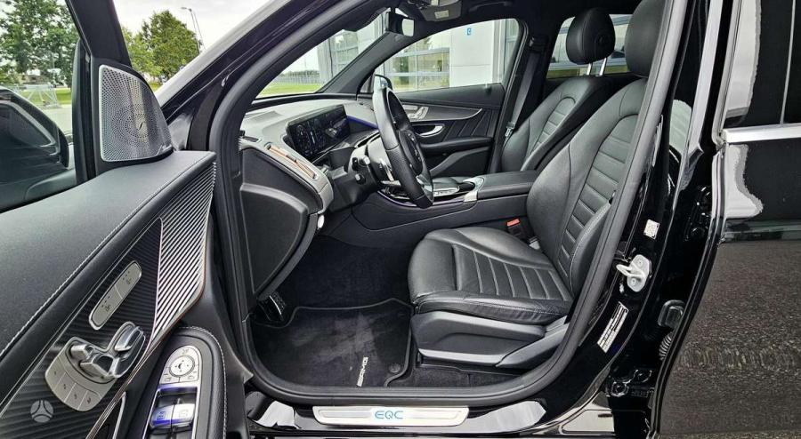 Black Mercedes-Benz EQC 2020 in Klaipeda, with an engine capacity of 0.00 L and mileage of 108 thousand km for 33000 €, photo 18 on AUTOMOTO.COM.LV