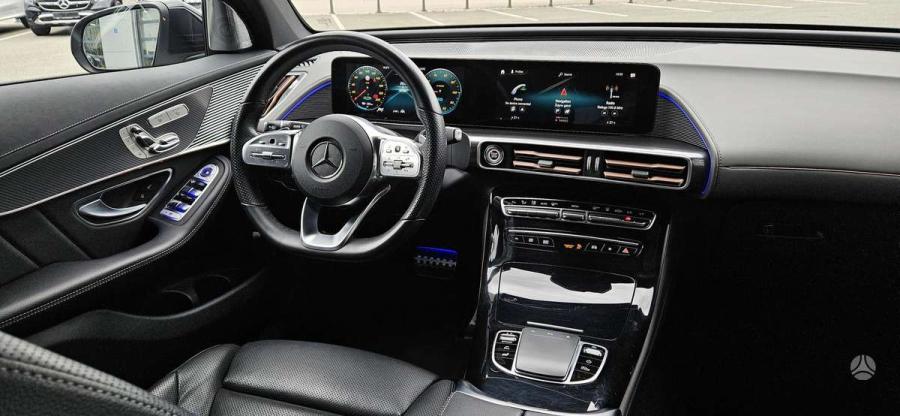 Black Mercedes-Benz EQC 2020 in Klaipeda, with an engine capacity of 0.00 L and mileage of 108 thousand km for 33000 €, photo 21 on AUTOMOTO.COM.LV