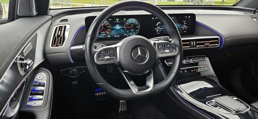Black Mercedes-Benz EQC 2020 in Klaipeda, with an engine capacity of 0.00 L and mileage of 108 thousand km for 33000 €, photo 26 on AUTOMOTO.COM.LV