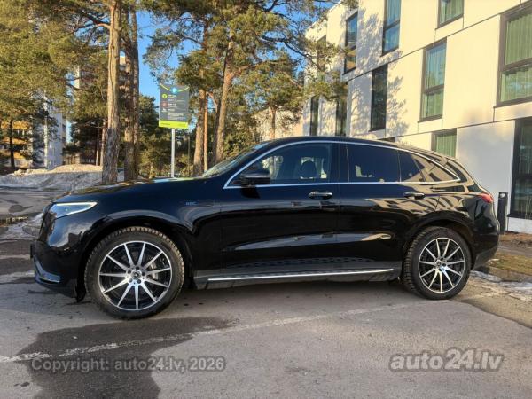 Black Mercedes-Benz EQC 2021 in Tallinn, with an engine capacity of 0.00 L and mileage of 80 thousand km for 39500 €, photo 2 on AUTOMOTO.COM.LV