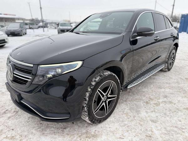 Melns Mercedes-Benz EQC 2022 Šauļi, ar dzinēja tilpumu 0.00 L un nobraukumu 75 tūkst. km par 25400 €, foto 1 vietnē AUTOMOTO.COM.LV
