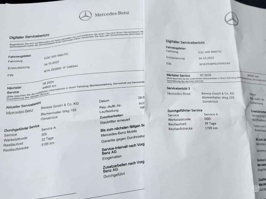 Melns Mercedes-Benz EQC 2022 Šauļi, ar dzinēja tilpumu 0.00 L un nobraukumu 75 tūkst. km par 25400 €, foto 37 vietnē AUTOMOTO.COM.LV