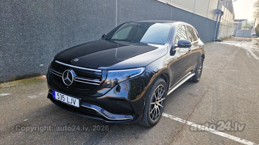 Melns Mercedes-Benz EQC 2020 Tallina, ar dzinēja tilpumu 0.00 L un nobraukumu 95 tūkst. km par 32900 €, foto 2 vietnē AUTOMOTO.COM.LV
