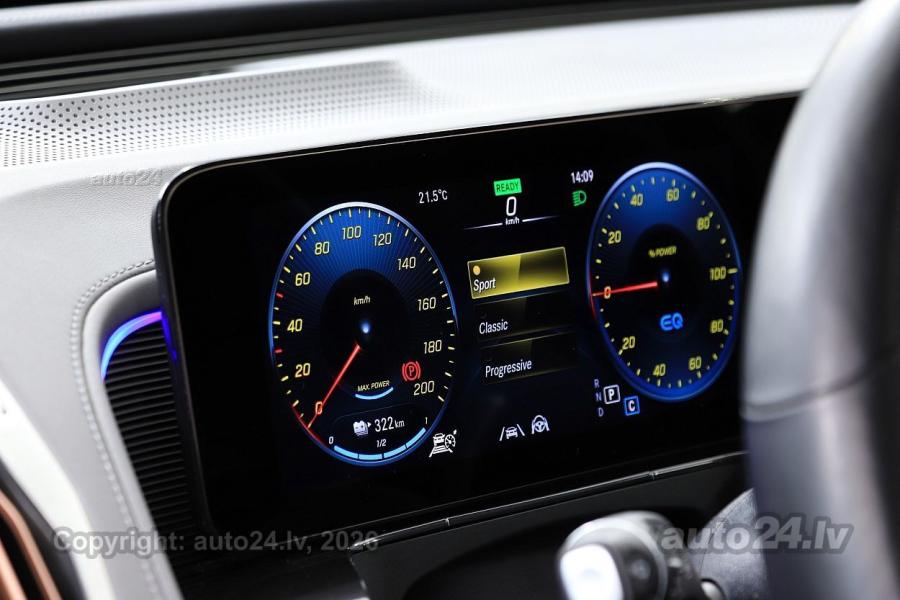 Черный Мерседес EQC 2021 в Таллин, объемом двигателя 0.00 л и пробегом 60 тыс. км за 34995 €, фото 13 на AUTOMOTO.COM.LV