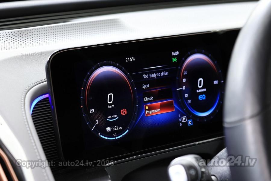 Черный Мерседес EQC 2021 в Таллин, объемом двигателя 0.00 л и пробегом 60 тыс. км за 34995 €, фото 14 на AUTOMOTO.COM.LV