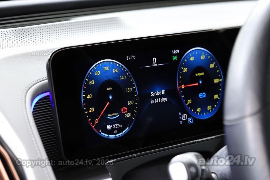 Черный Мерседес EQC 2021 в Таллин, объемом двигателя 0.00 л и пробегом 60 тыс. км за 34995 €, фото 15 на AUTOMOTO.COM.LV