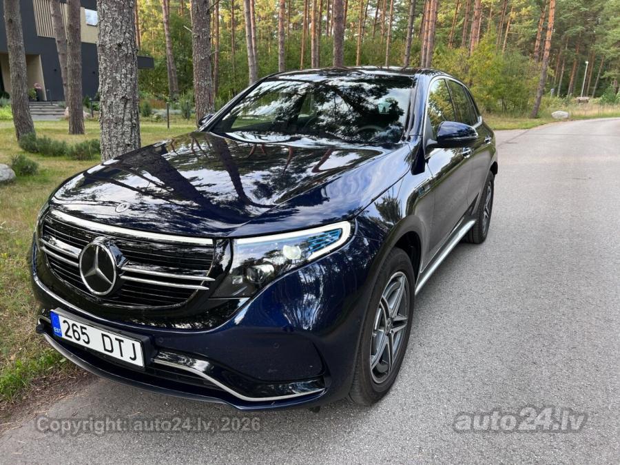 Blue Mercedes-Benz EQC 2020 in Tallinn, with an engine capacity of 0.00 L and mileage of 74 thousand km for 36900 €, photo 13 on AUTOMOTO.COM.LV
