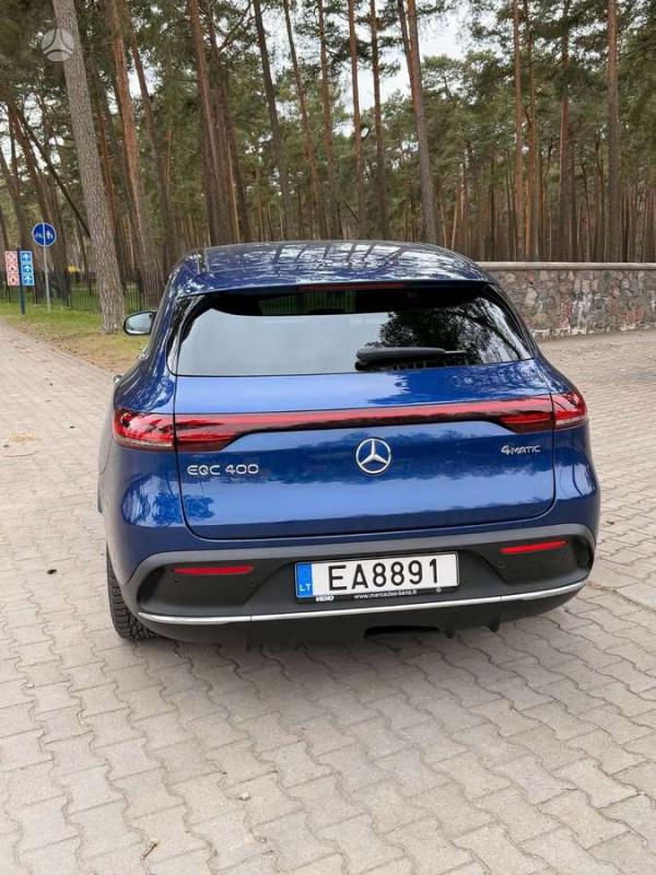 Blue Mercedes-Benz EQC 2021 in Klaipeda, with an engine capacity of 0.00 L and mileage of 130 thousand km for 32000 €, photo 4 on AUTOMOTO.COM.LV