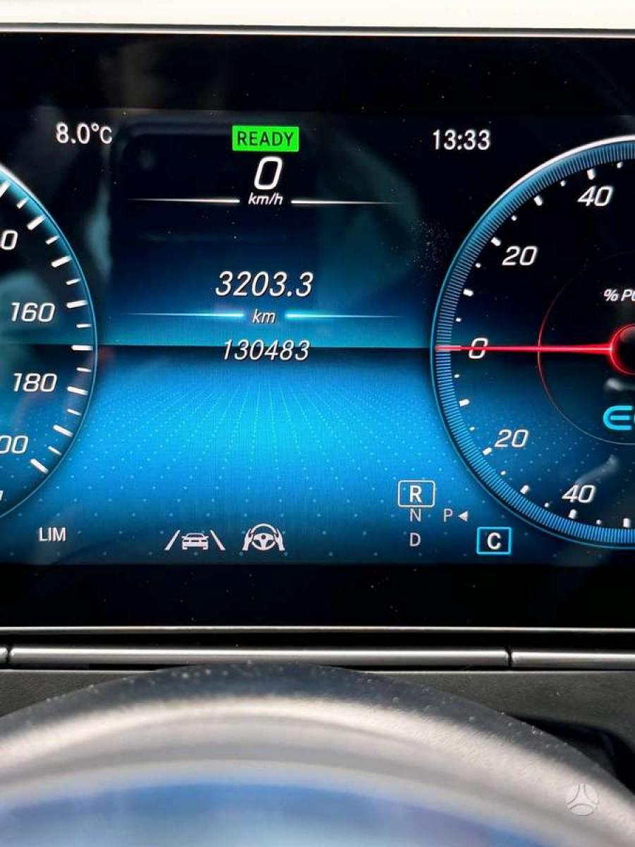 Blue Mercedes-Benz EQC 2021 in Klaipeda, with an engine capacity of 0.00 L and mileage of 130 thousand km for 32000 €, photo 13 on AUTOMOTO.COM.LV