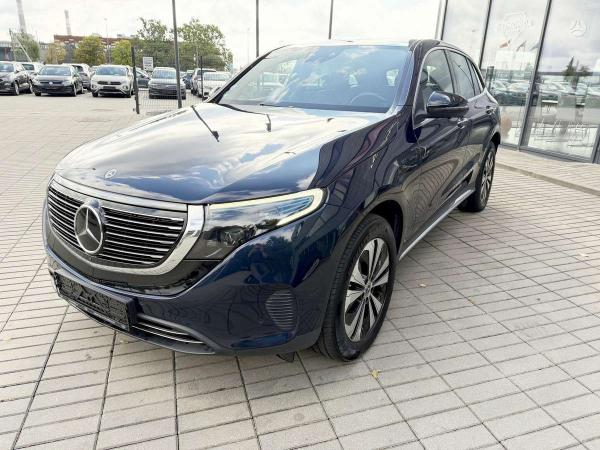 Blue Mercedes-Benz EQC 2021 in Kaunas, with an engine capacity of 0.00 L and mileage of 191 thousand km for 24500 €, photo 1 on AUTOMOTO.COM.LV