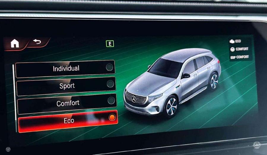 Синий Мерседес EQC 2021 в Каунас, объемом двигателя 0.00 л и пробегом 191 тыс. км за 24500 €, фото 11 на AUTOMOTO.COM.LV