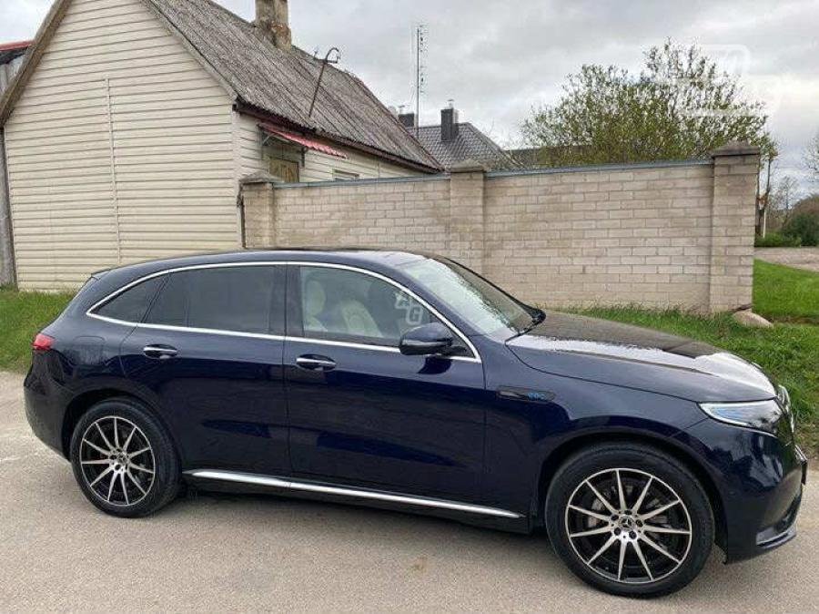 Zils Mercedes-Benz EQC 2022 Šauļi, ar dzinēja tilpumu 0.00 L un nobraukumu 75 tūkst. km par 31000 €, foto 1 vietnē AUTOMOTO.COM.LV