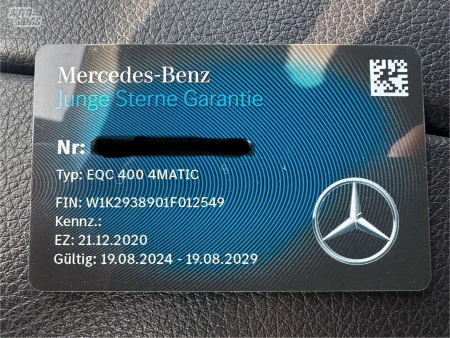 Mercedes-Benz EQC 2021 Viļņa, ar dzinēja tilpumu 0.00 L un nobraukumu 58 tūkst. km par 33950 €, foto 18 vietnē AUTOMOTO.COM.LV