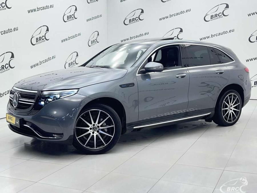 Pelēks Mercedes-Benz EQC 2019 Viļņa, ar dzinēja tilpumu 0.00 L un nobraukumu 124 tūkst. km par 22500 €, foto 1 vietnē AUTOMOTO.COM.LV