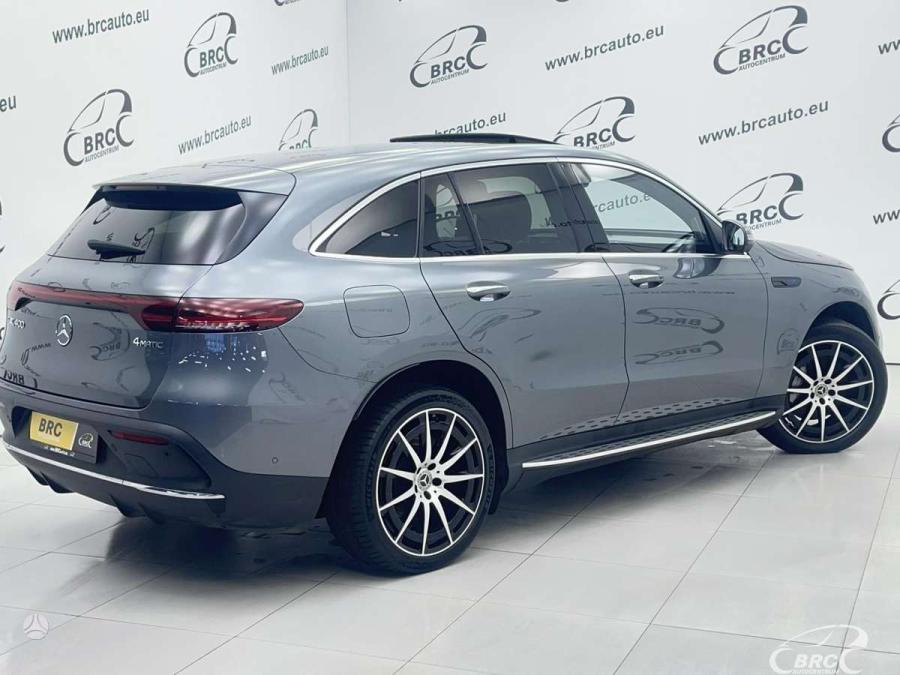 Pelēks Mercedes-Benz EQC 2019 Viļņa, ar dzinēja tilpumu 0.00 L un nobraukumu 124 tūkst. km par 22500 €, foto 3 vietnē AUTOMOTO.COM.LV